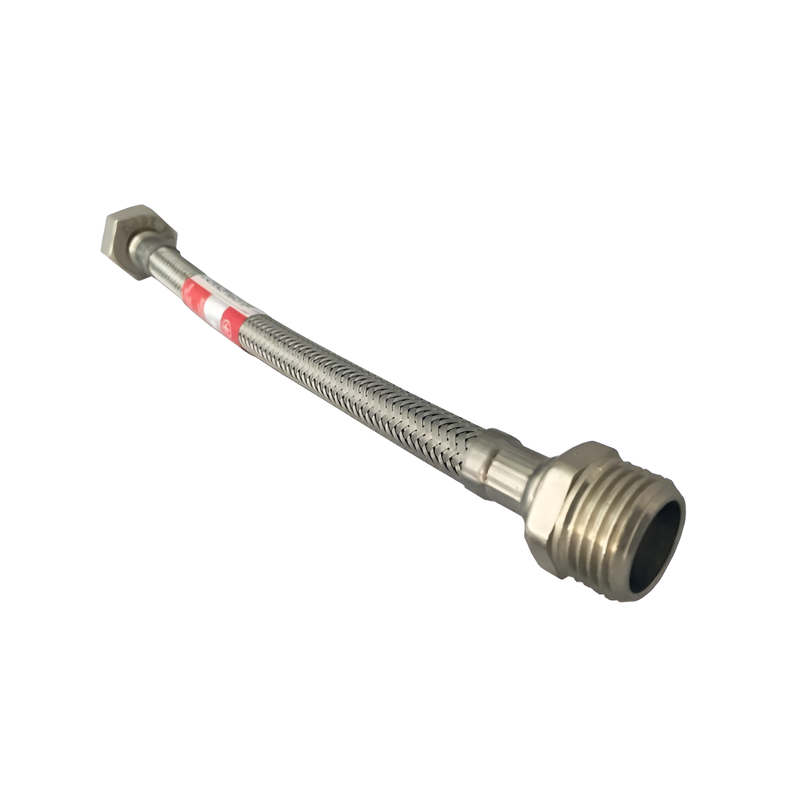 Гибкая подводка Tucai 1/2"-1/2", 100см, в стальной оплетке, внутренняя резьба-наружная резьба