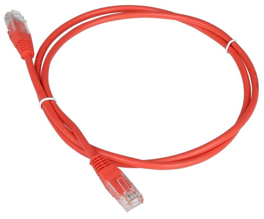 Патч-корд RJ45 - RJ45, 4 пары, UTP, категория 5е, 0.3 м, оранжевый TWT TWT-45-45-0.3-OR