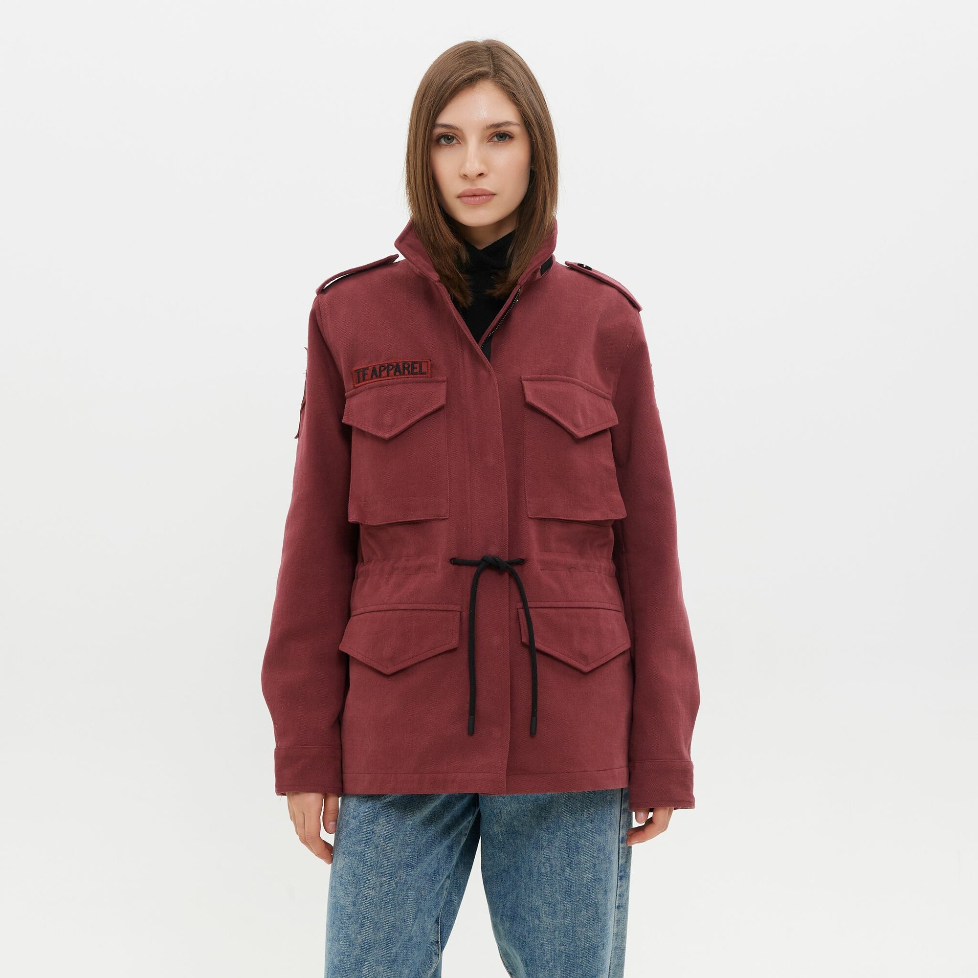 Куртка TF APPAREL Осень-зима 2025, размер M, розовый — фото 1