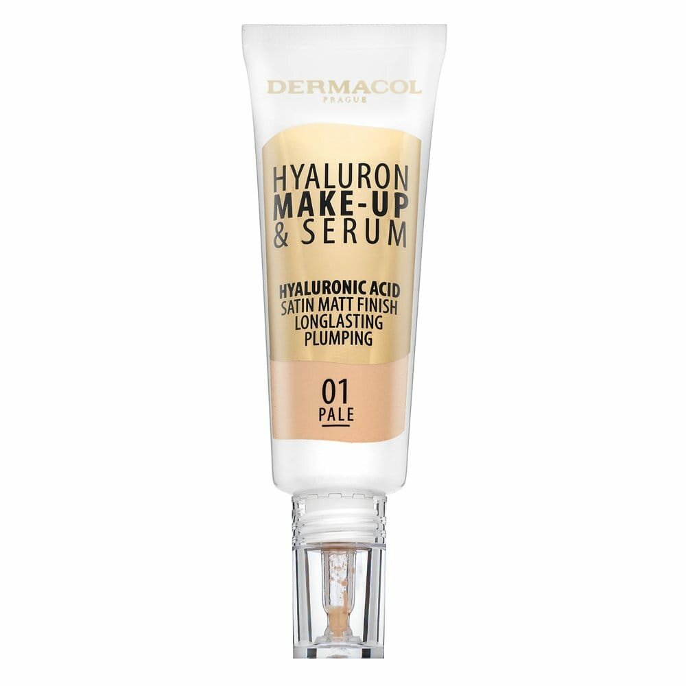 Тональный крем Dermacol Hyaluron Make-up & Serum 01 Pale 25 г