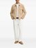 Куртка TRUSSARDI Suede-finish button-up jacket, размер 52, разноцветный