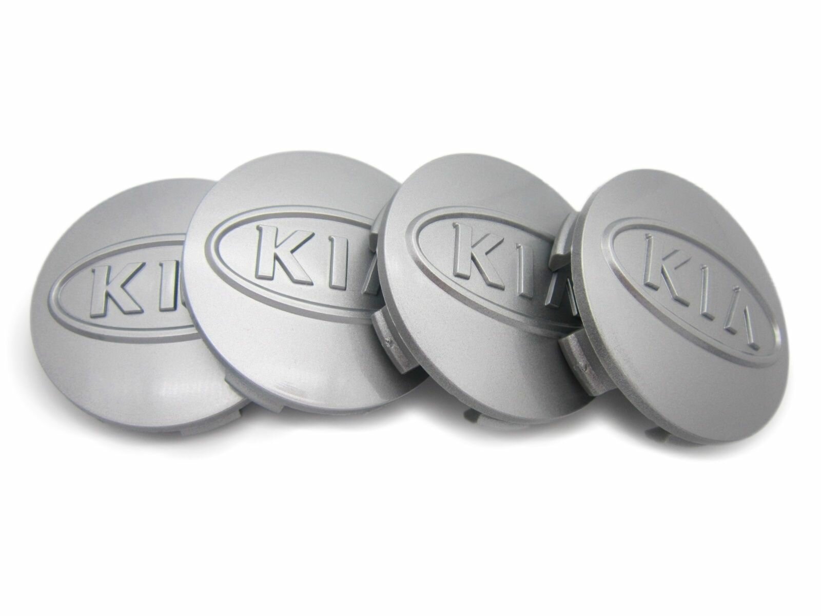 Колпачки, заглушки на литые диски Techline, Ijitsu, Vossen 60/56/10 мм Киа, комплект 4 шт.