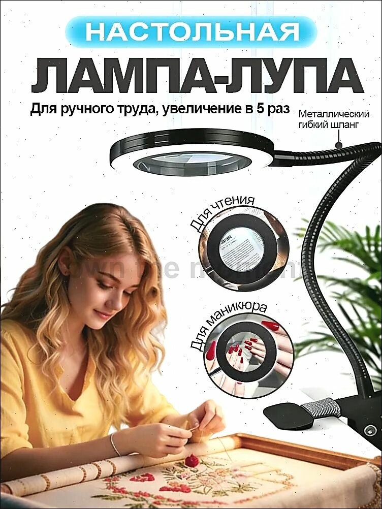 Лупа 5-кратная