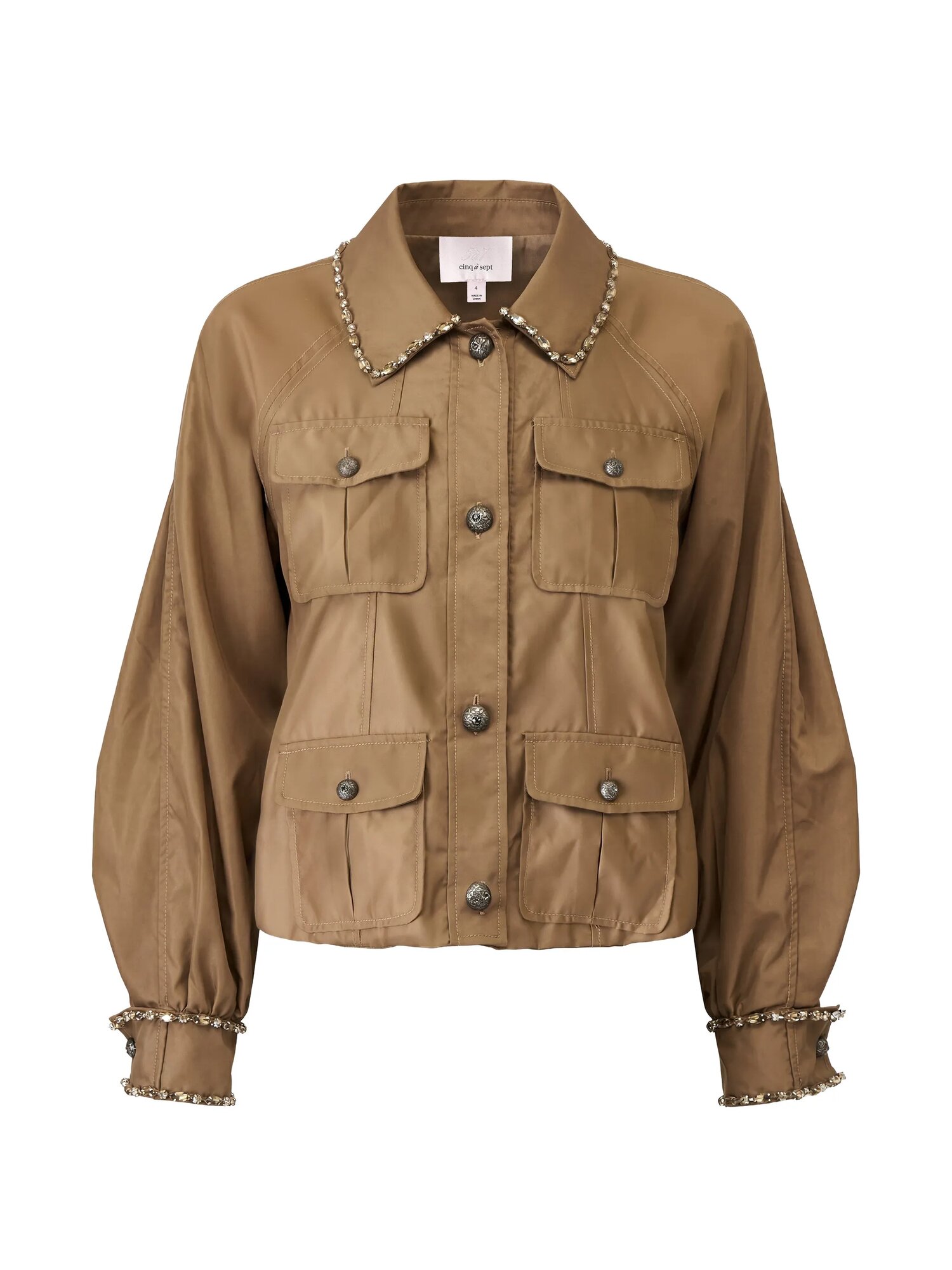 Куртка Adami rhinestone-embellishment jacket