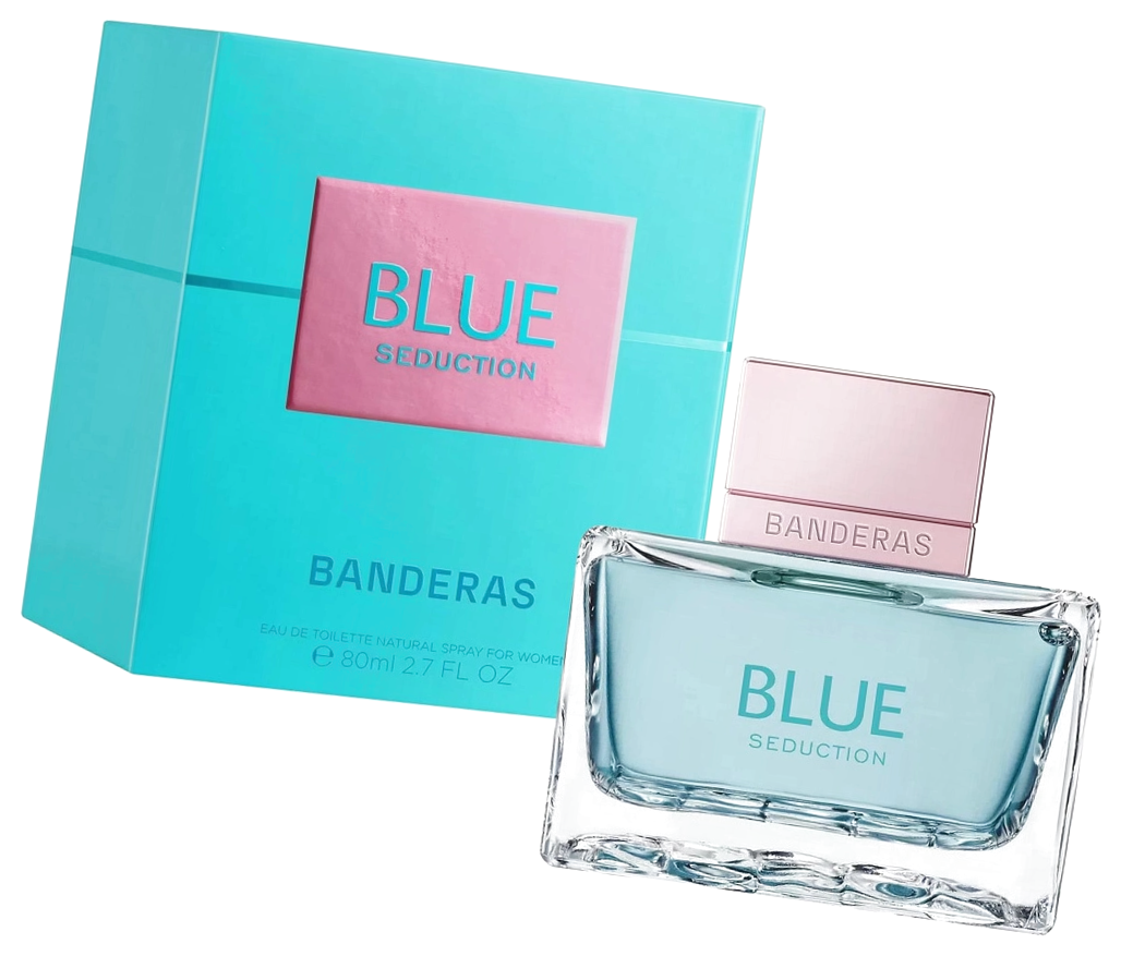 Antonio Banderas Blue Seduction Women 80 мл - туалетная вода для женщин / Блу Седакшн
