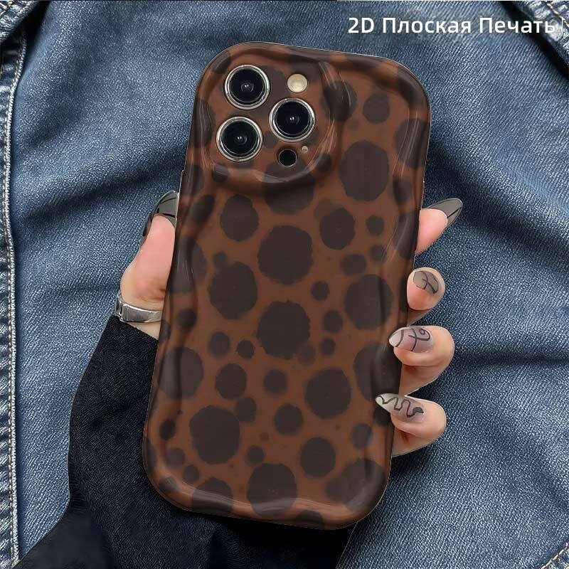 Толстый противоударный чехол для смартфона A53 5G с леопардовым принтом и тканевой текстурой, плоский 2D-дизайн, разноцветный
