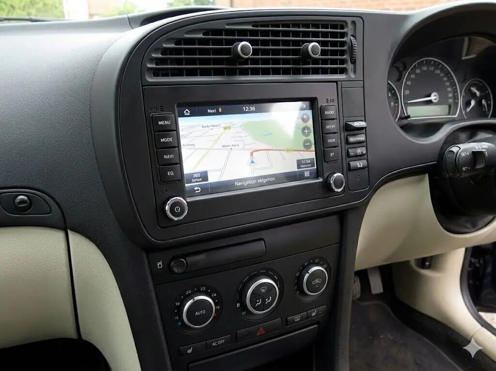 7-дюймовый OEM автомобильный радиоприемник с CarPlay и Bluetooth для SAAB 9-3 93 6G 128GB 8 Core DSP