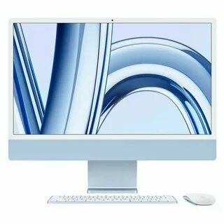 Моноблок iMac M3 Blue (8/10/8/512) MQRR3