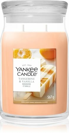 Свеча Yankee Candle Tangerine & Vanilla Signature, 567 г