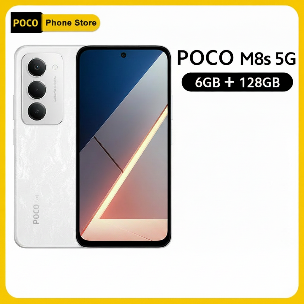 Смартфон Poco M8s 5G, 6/128ГБ, global