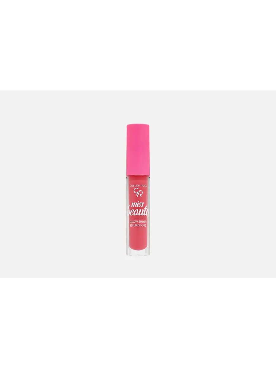 Golden Rose MISS BEAUTY GLOW SHINE 3D LIPGLOSS Блеск для губ 4.5мл 04
