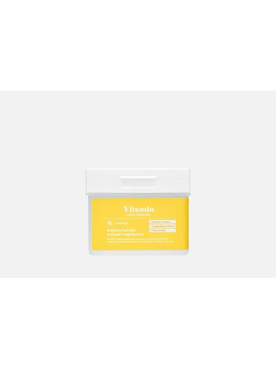 DERMAL Vitamin Glow Набор пэдов для лица