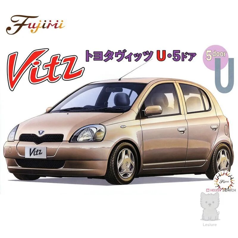 Сборная модель Машинка Fujimi-04738 1/24 Toyota Vitz U 5 door car model kit