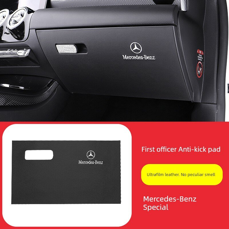 Премиум коврик для пола переднего пассажира Mercedes GLB/GLA/EQB/EQA 2020-2025, цвет Черный