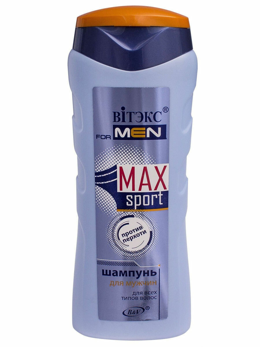 Витэкс Шампунь для всех типов волос VITEX MAX Sport FOR MEN 250 мл