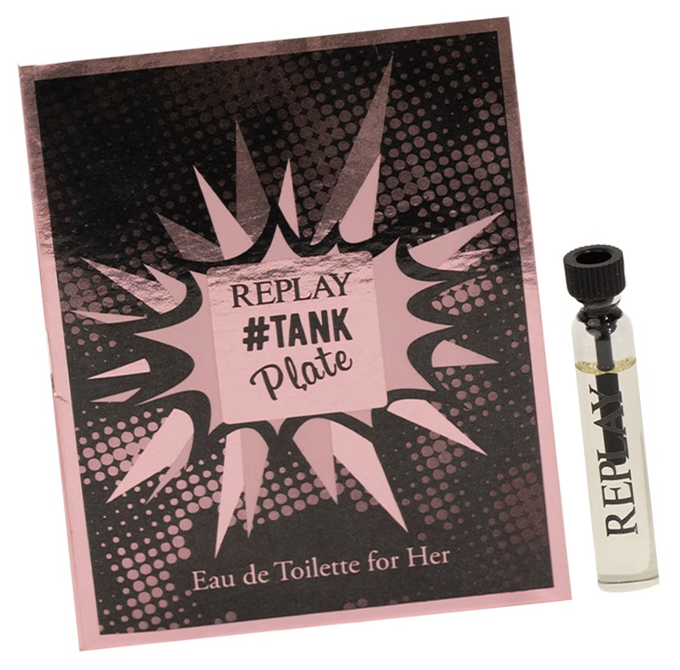 Реплей Танк Плейт Фо Хе аромат для женщин 2 мл миниатюра - Replay Tank Plate For Her