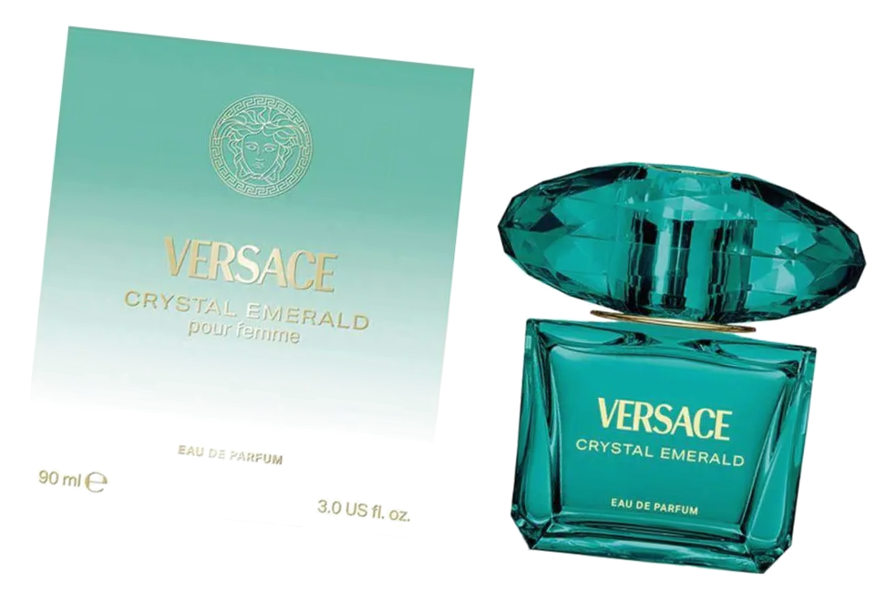 Versace Crystal Emerald - Изумрудный парфюм для женщин 90 мл Версаче Кристал Эмералд