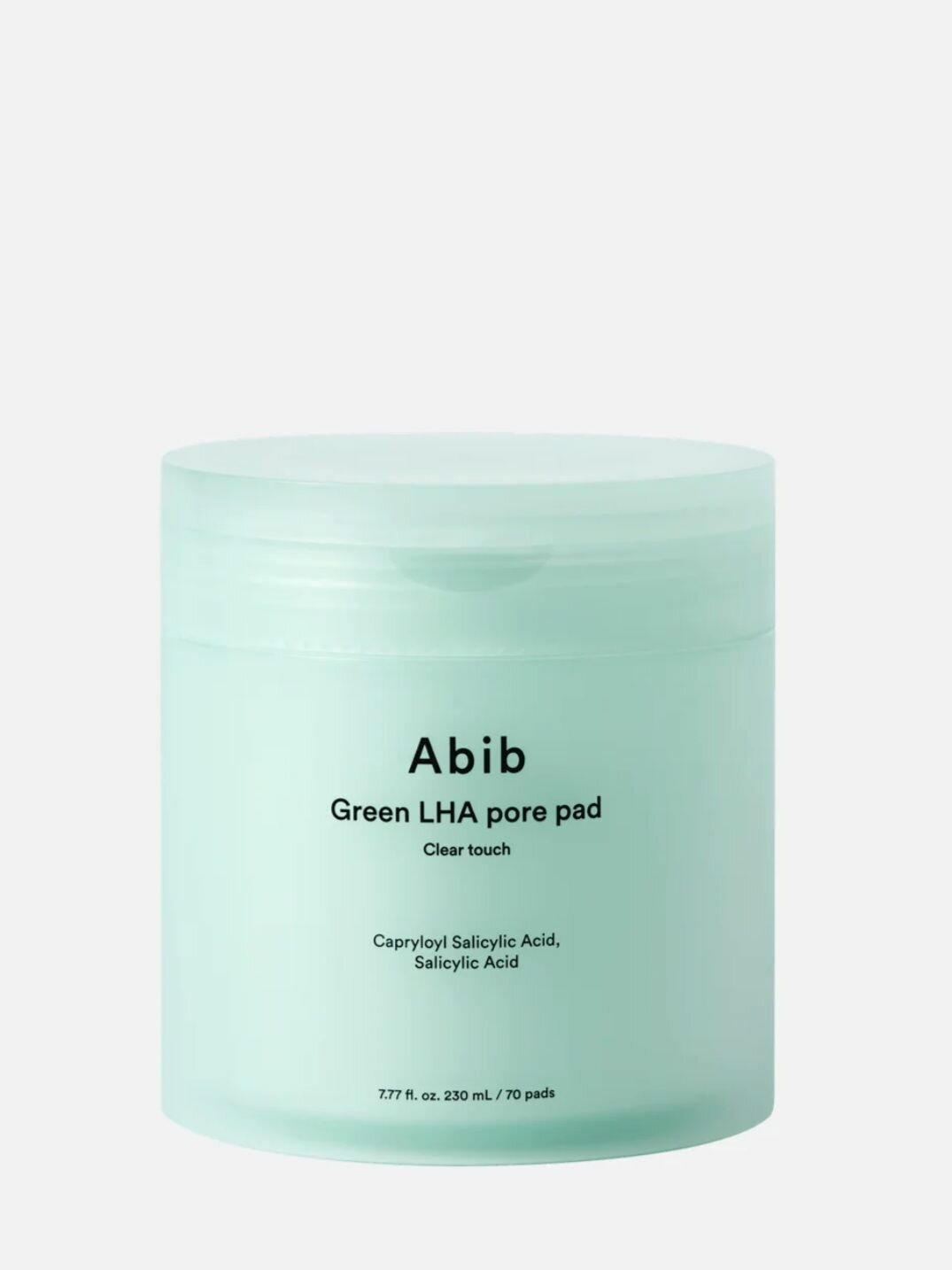 Успокаивающие диски для лица ABIB green lha pore pad clear touch 70 шт.