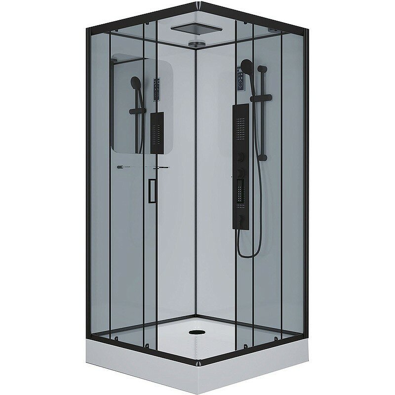Душевая кабина Niagara Premium 90x90 NG-6901-01GQ Black