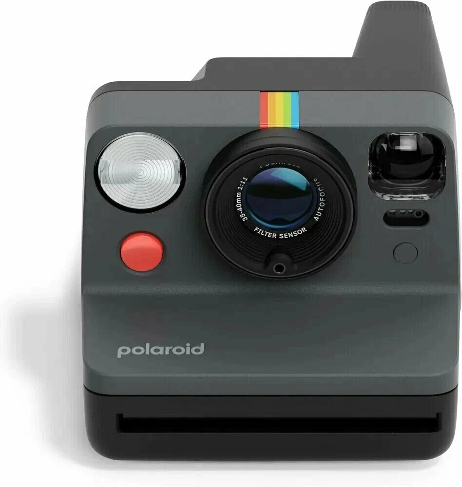 Фотоаппарат моментальной печати Polaroid Now Generation 3 - Черный цвет кожи - Базовая классическая версия.