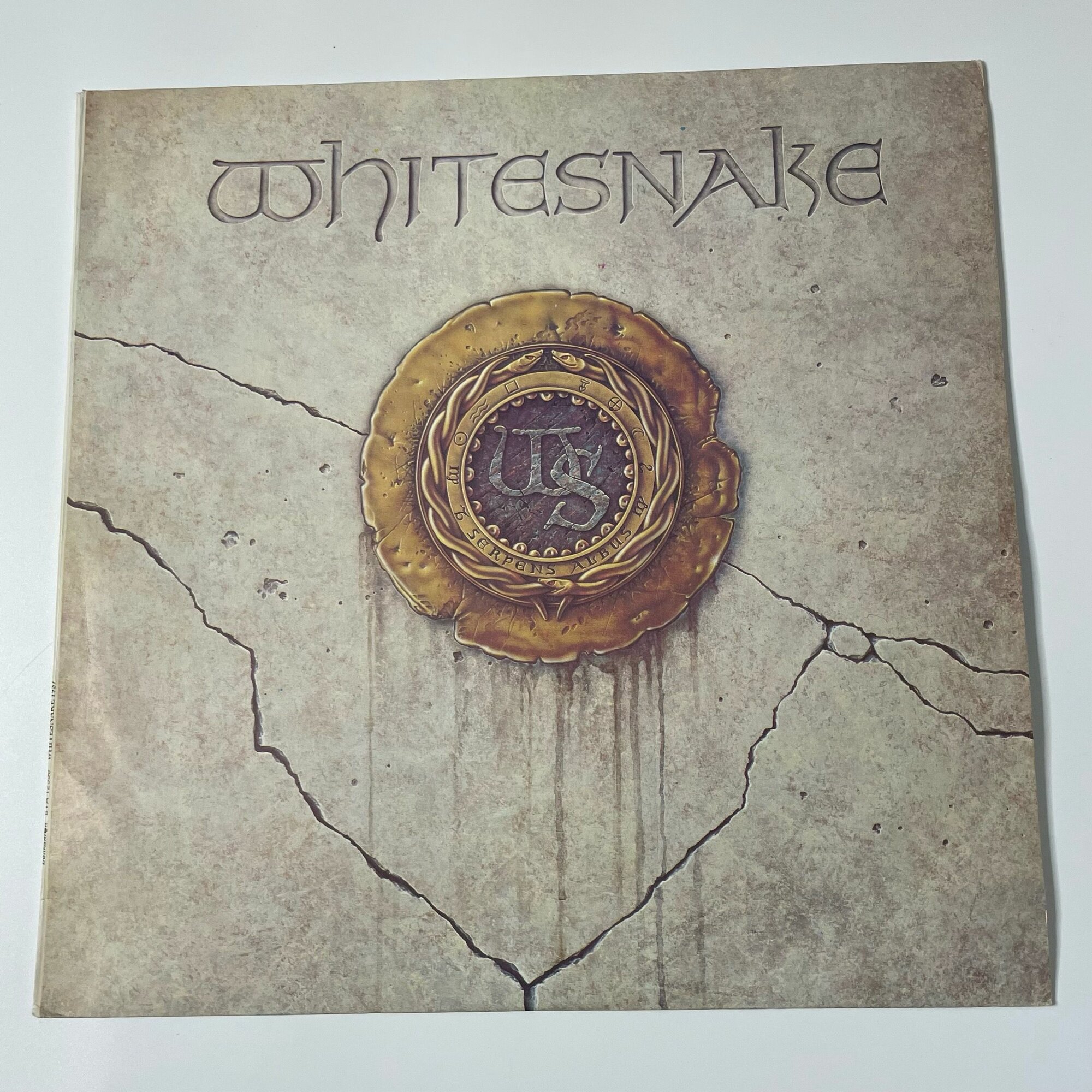 Винтажная виниловая пластинка LP Whitesnake 1987 (Болгария 1987)