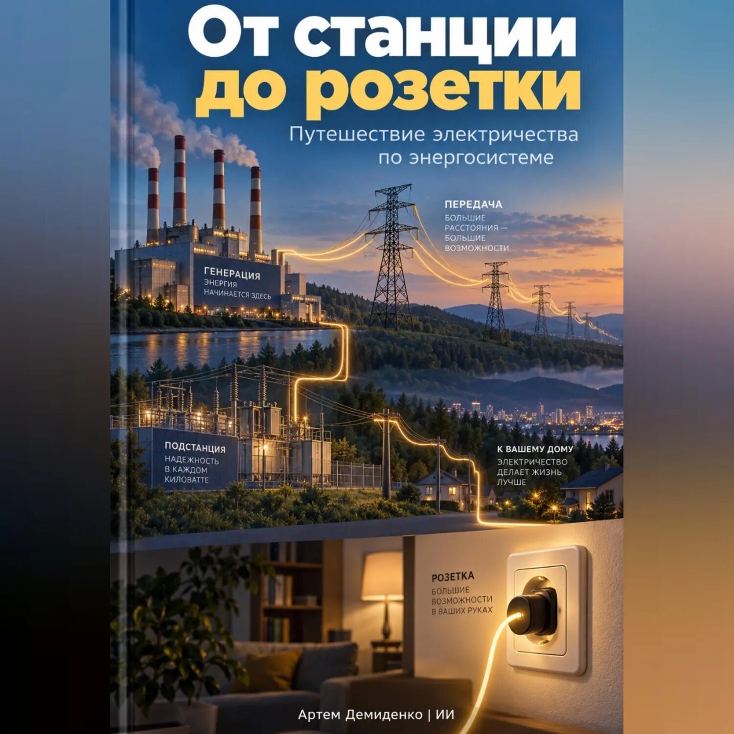 От станции до розетки: Путешествие электричества по энергосистеме [Аудиокнига]