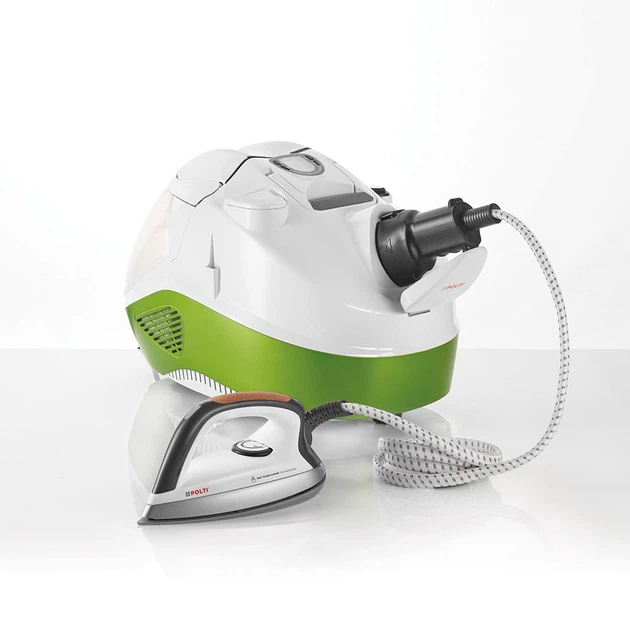 Пылесос Polti FAV80 Vaporetto Lecoaspira Turbo Intelligence, зеленый/белый