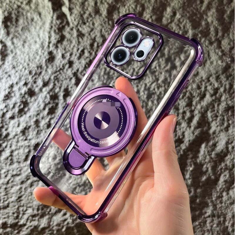 Чехол OPPO Reno 14 Pro Purple с Magsafe