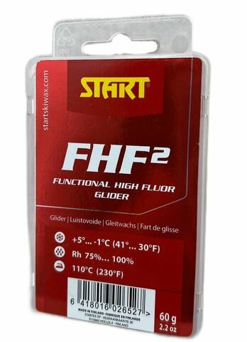 Парафин лыжный высокофтористый START FHF 2 Red +5/-1 60г 02652