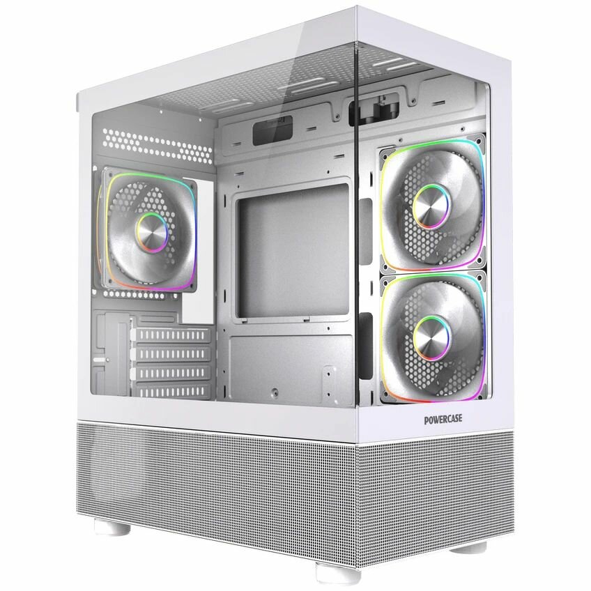 Корпус Powercase Vision Micro M2 ARGB White