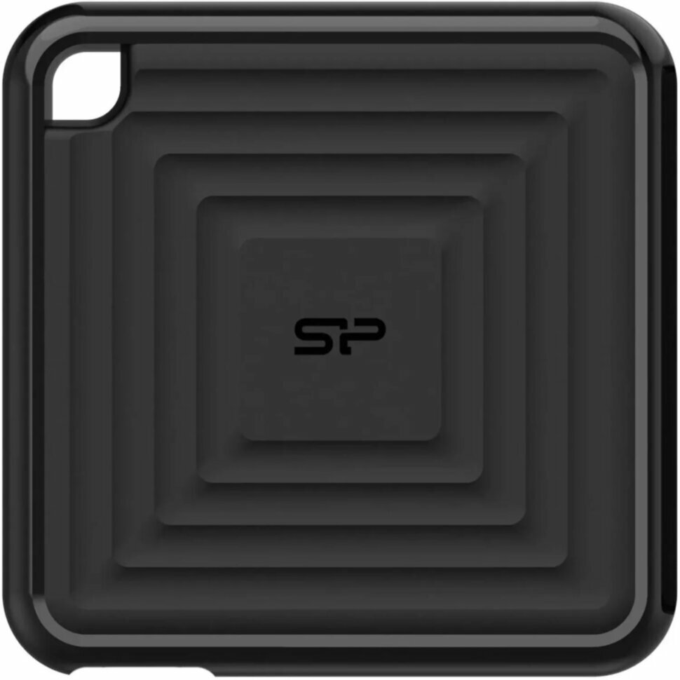 Портативный SSD Silicon Power PC60, 256Gb, USB 3.2 Type-C(SP256GBPSDPC60CK), 1969544