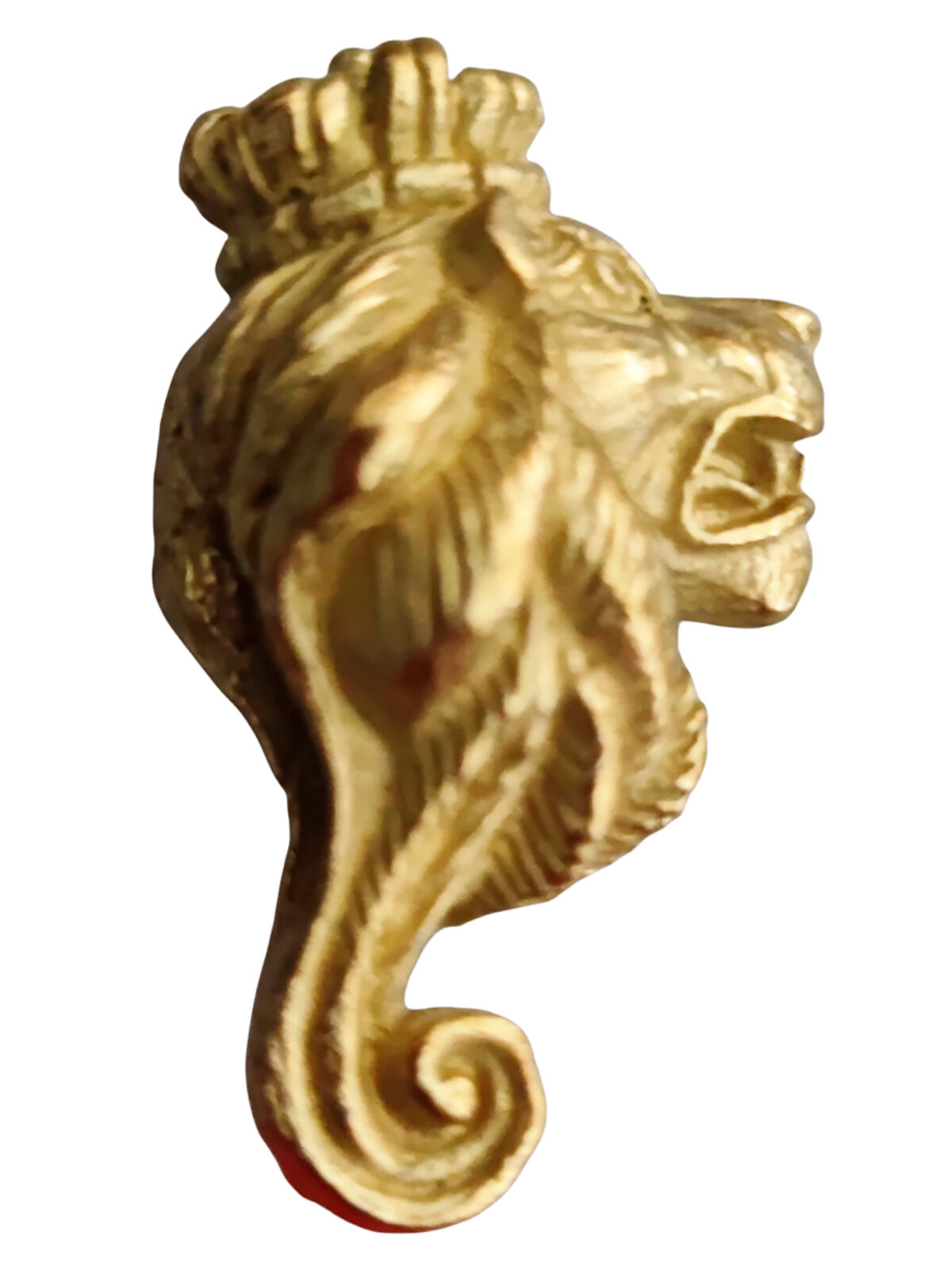 Носовая фигура для корабля, Голова льва, металл, 39 мм, Amati