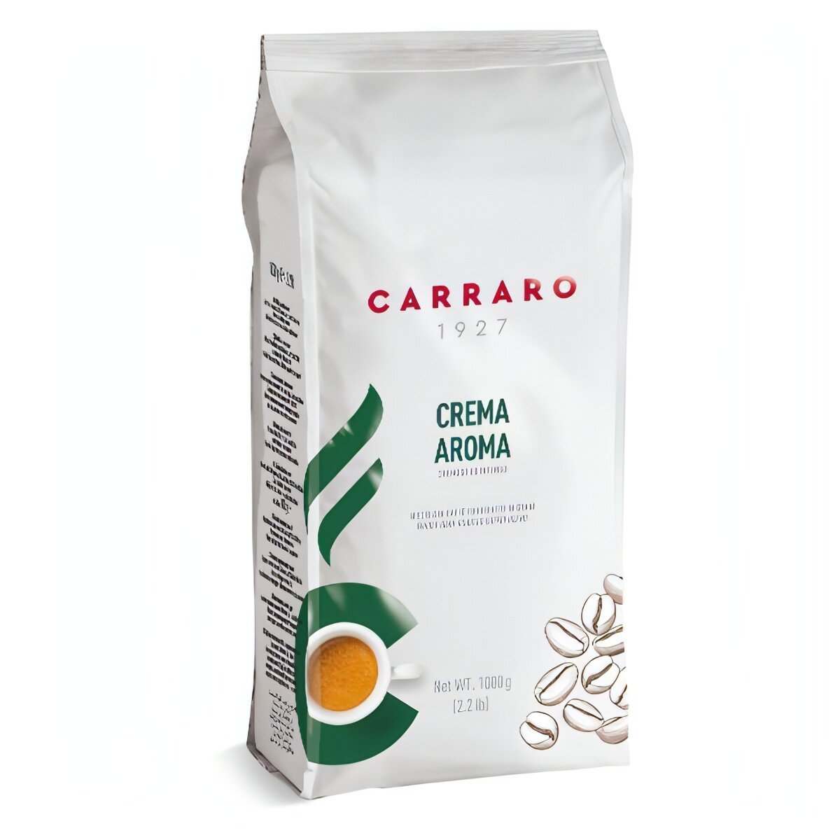 Кофе в зернах CARRARO Crema Aroma 1 кг