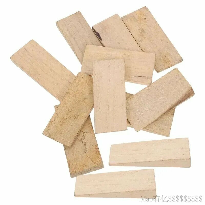 Комплект из 12 клиньев для топора: высокоплотный деревянный клин для раскалывания молотков и топоров - инструмент для укрепления наружных инструментов