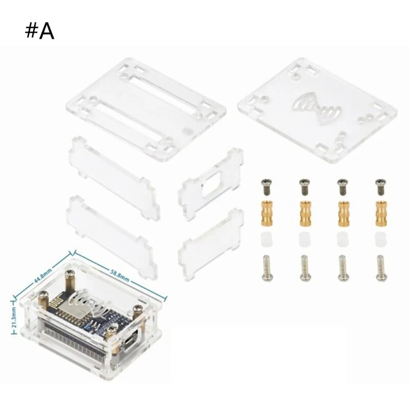 Акриловый корпус для NodeMcu ESP32, цвет: NodeMcu Lua CP2102