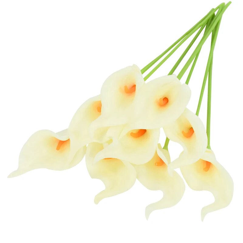 Искусственные цветы каллы YONGSNOW 5 шт F04