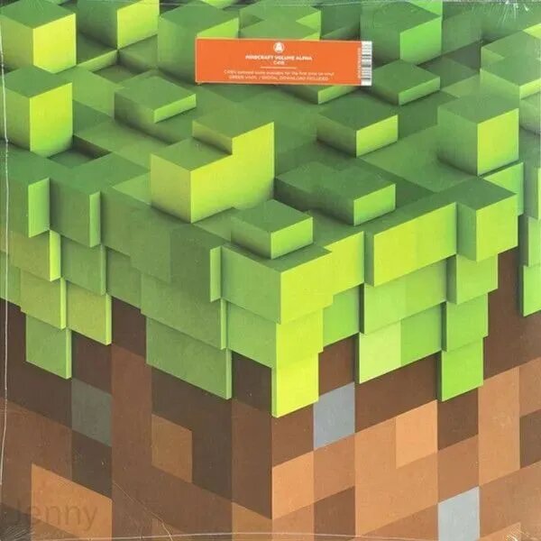 Виниловая пластинка Minecraft - Green Vinyl. Импортное издание. Саундтрек к видеоигре. — фото 1