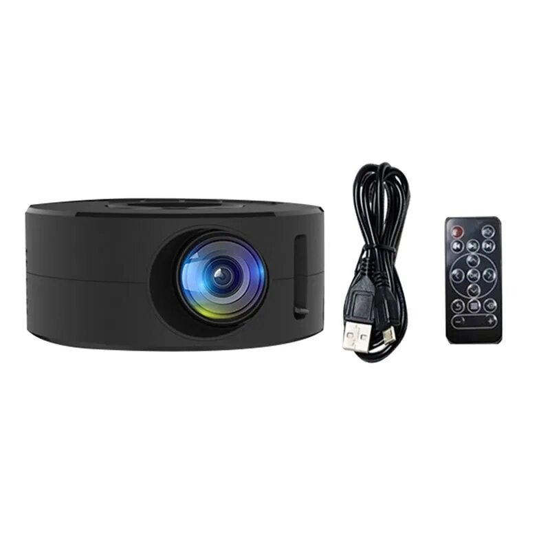 A6Умный Проектор YT200 Android LED 1080P HD-Проектор, Черный