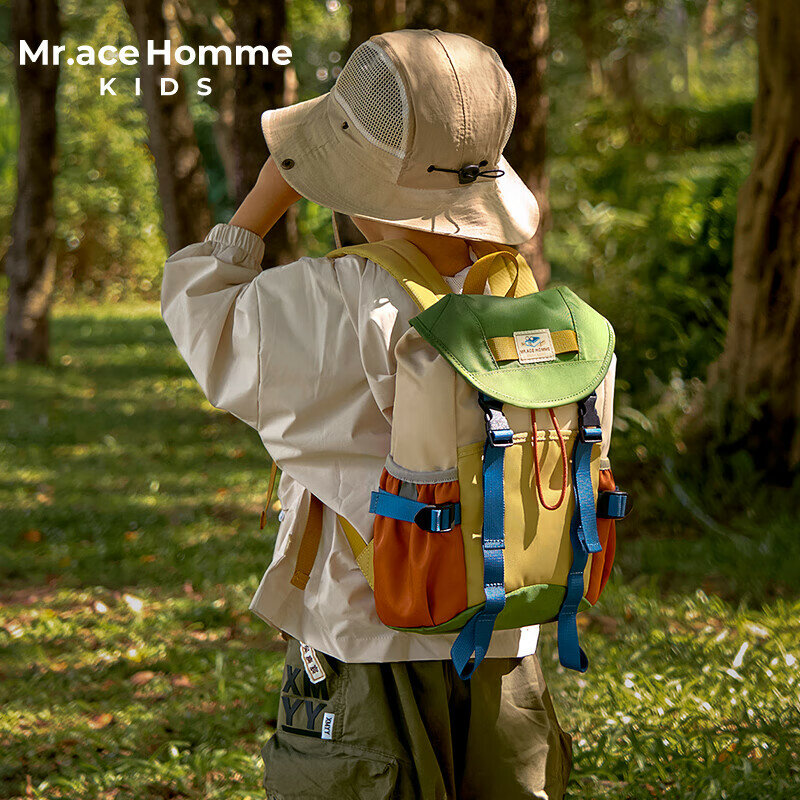 Рюкзак MR.ACE HOMME KIDS для малышей 2-6 лет Легкий повседневный школьный рюкзак с рисунком сладкого хами мелона S