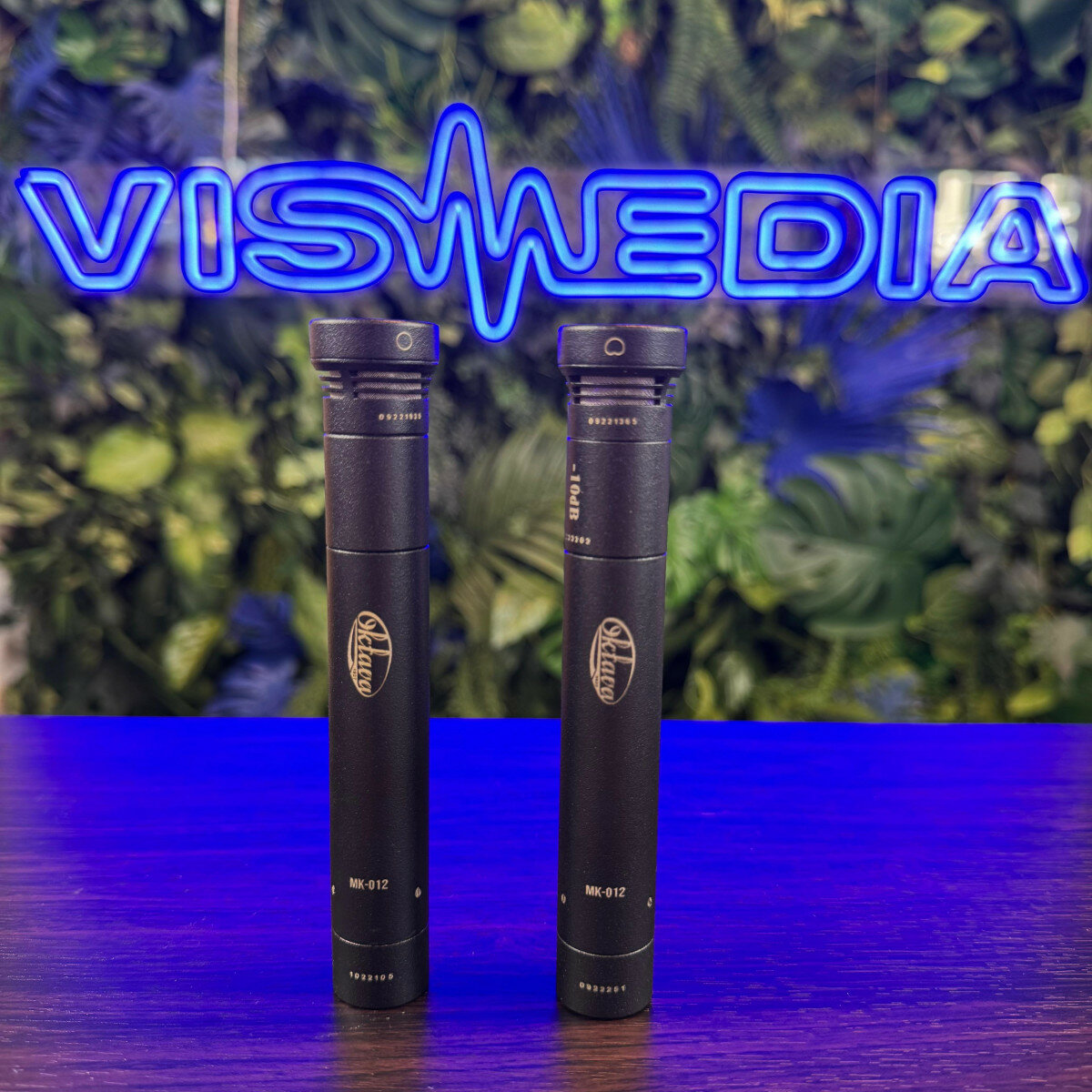 Микрофон Октава MK-012, конденсаторный, деревянный футляр, черный