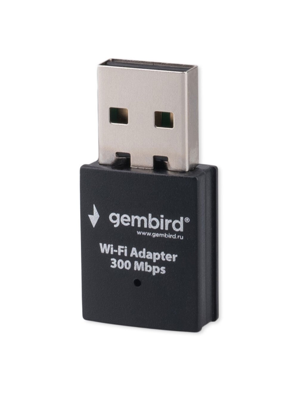 Сетевой адаптер WiFi Gembird 300Мбит, USB, 802.11b/g/n