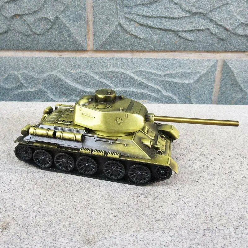 Танк из цинкового сплава имитация военной модели изделия из металла