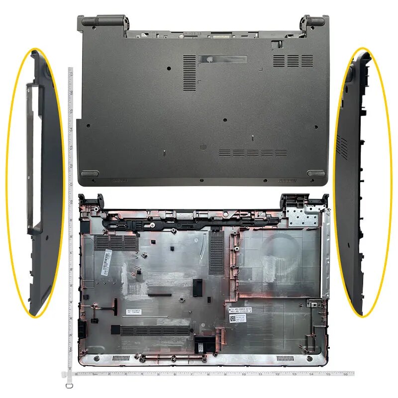 Корпус ноутбука для DELL Inspiron 15 5555 5558 5559 3558 3559 3552, верхний корпус ЖК-дисплея/чехол/подставка для рук, верхняя часть корпуса/нижняя нижняя крышка