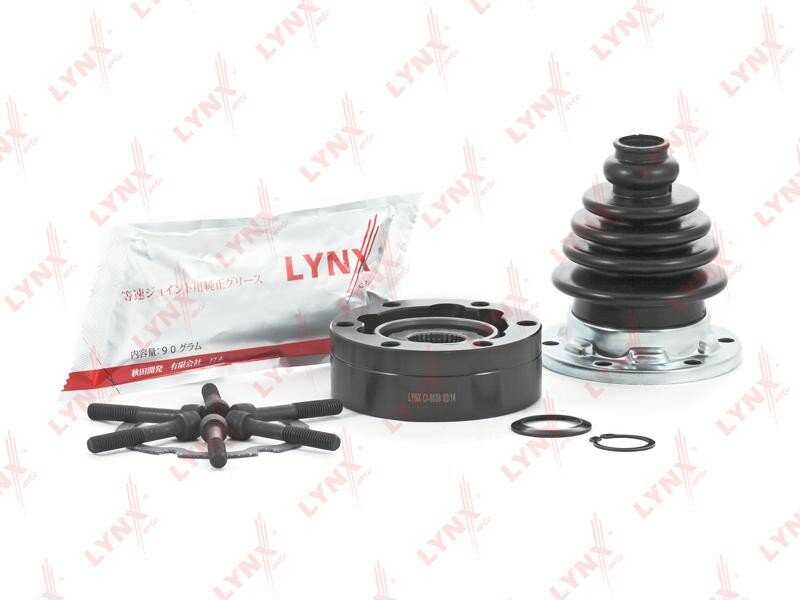 ШРУС внутренний L LYNX AUTO CI-8008 Audi A4 1.8-2.8 95-00, 80 2.0-2.8 92-94, A3 1.8-1.9Td 96->, 1.4T-3.2 03->, Skoda Fabia 1.6 07->, Octavia 1.8T-2.0 99->, 1.4T-2.0 04->, Superb 1.4T-1.9Td 08->