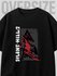 Футболка PRINTSHOT, 1 шт., размер M, черный