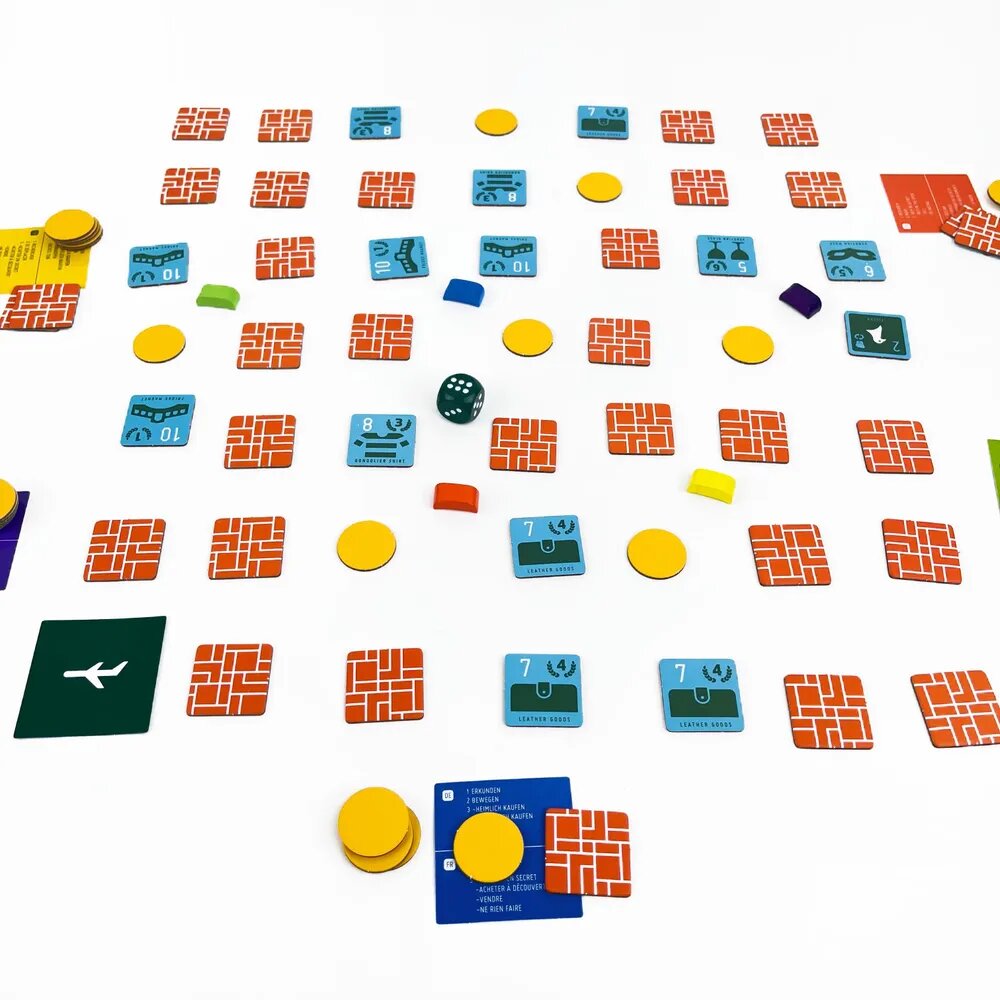 Настольные игры: FLIP7, SYMBIOSE, FISChing, ODIN, souvenirs from venicesouvenirs, TRIO, JUNGO, Recigide - классическая стратегия в маленькой коробке
