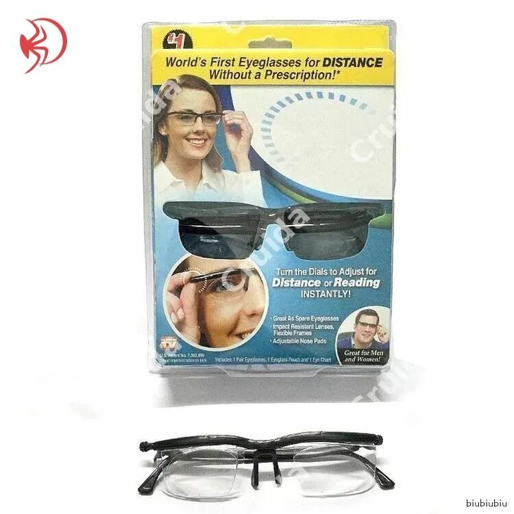 От -6D до +3D очки для чтения с автоматической регулировкой фокусного расстояния, очки для близорукости