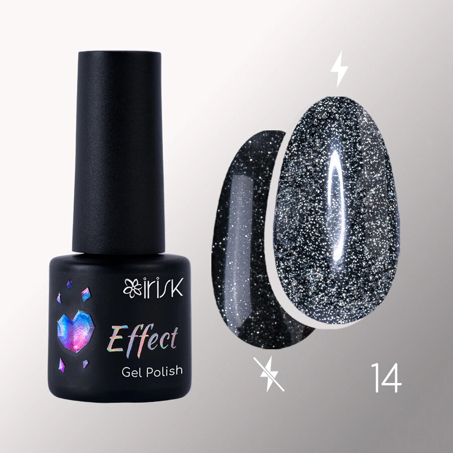 IRISK, Гель-лак с эффектами Effect Gel Polish №14, 5мл