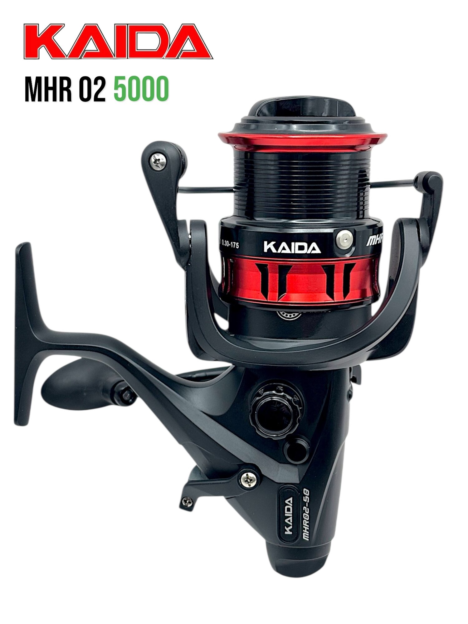 Катушка Kaida MHR 02 5000 6+1 карповая, с , байтранером кайда на фидер, донку