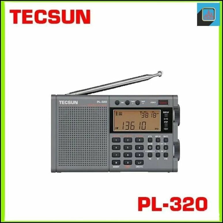 Премиальный выбор для России, полнодиапазонный приемник TECSUN PL320 безупречно принимает FM, SW, MW, LW